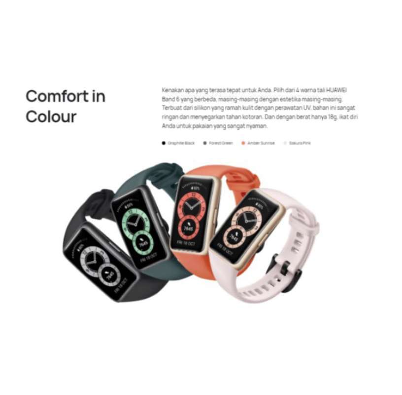 Jual Huawei Band 6 Smartwatch Di Seller Tuktuku.id - Sarabau, Kab ...