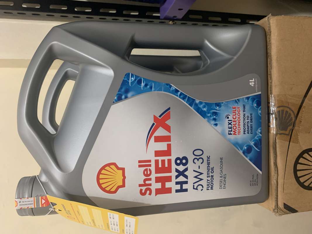 Jual Oli Shell Helix Hx8 5w-30 Kemasan 4liter Di Seller Akira Autopart ...