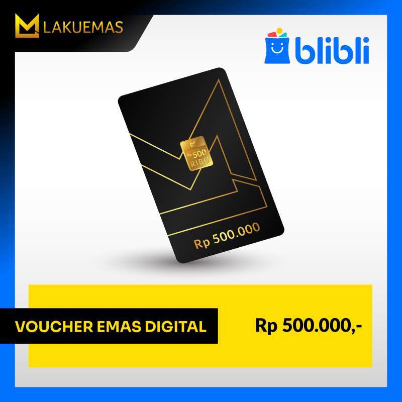 Promo Lakuemas – E-voucher Emas Nominal 500 Ribu Diskon 3% Di Seller ...