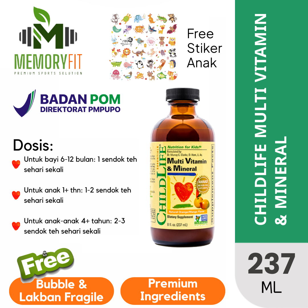 Jual ‌childlife Multivitamin Vitamin Anak Suplemen Child Life Di Seller ...