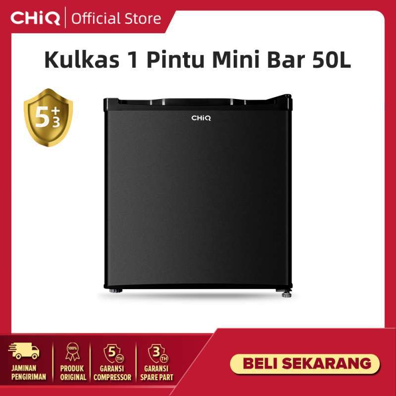 Promo CHiQ Kulkas Mini Bar Refrigerator mini Kapasitas 50 Liter ...