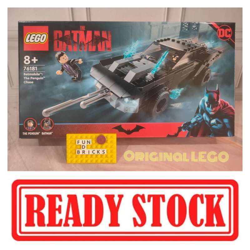 Jual Lego SuperHeroes 76181 Batmobile: The Penguin Chase di Seller Fun ...