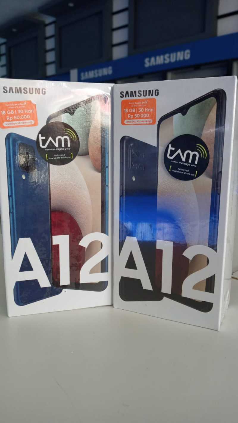 Jual Samsung A 12 Spesifikasi Original, Murah & Diskon Harga April 2024 ...