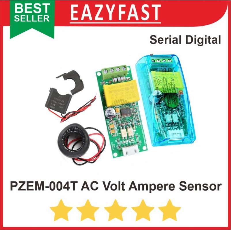 Jual Pzem-004t Ct Sensor Ac Volt Ampere Watt Hz Meter Ttl Serial Arduino Di Seller Eazyfast ...