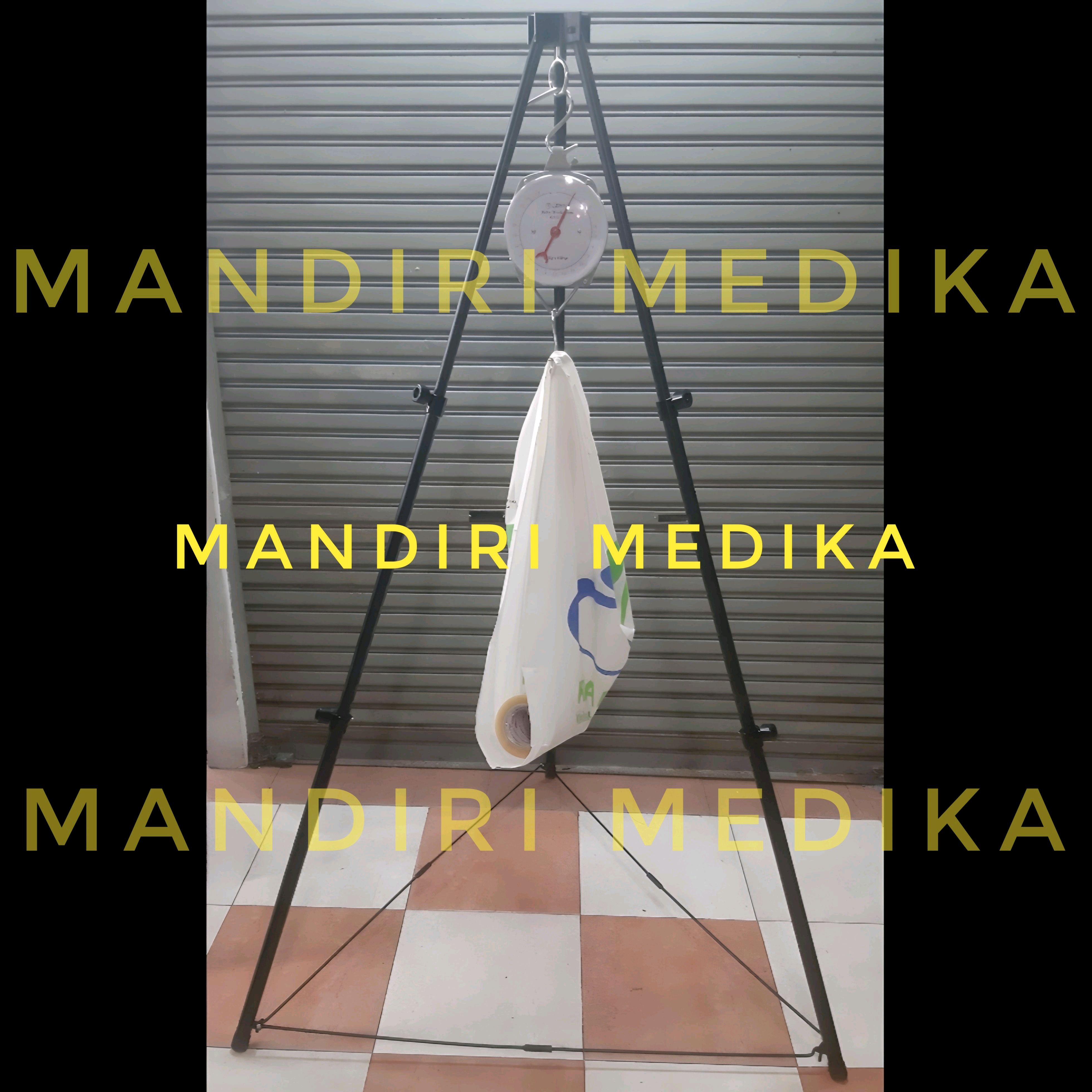 Jual Timbangan Dacin Bayi Gantung Kapasitas 25kg + Tripod Knock Down di ...