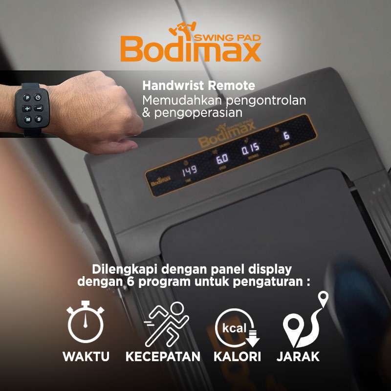 Promo Bodimax Swing Pad - Treadmill/running/walking Pad Diskon 9% Di ...