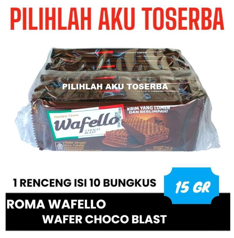 Jual Roma Wafelo Renceng Terdekat 🏷️ Harga Grosir Murah Terupdate Hari ...