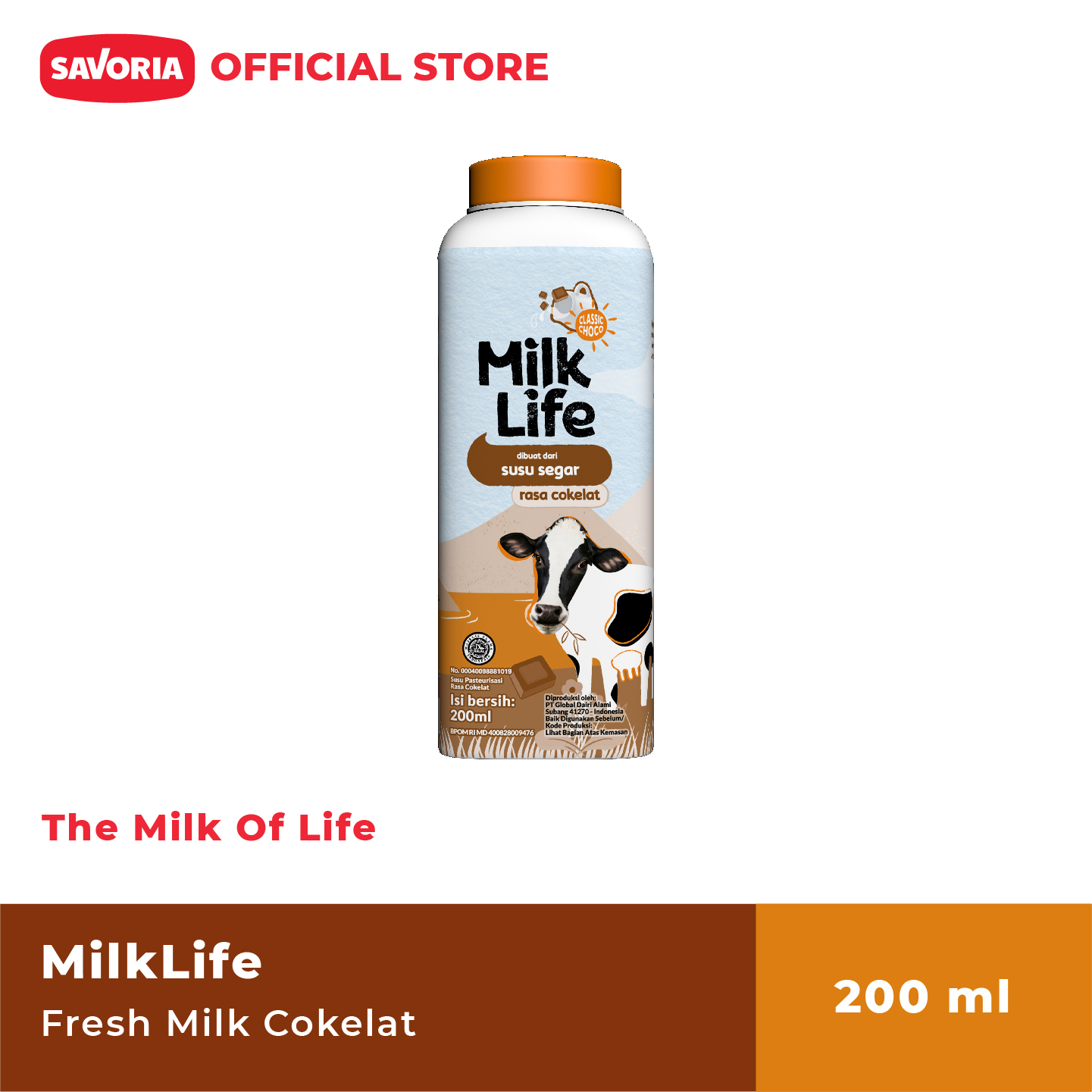 Promo Jakarta - MilkLife Fresh Milk Cokelat [200 mL] Diskon 17% di ...