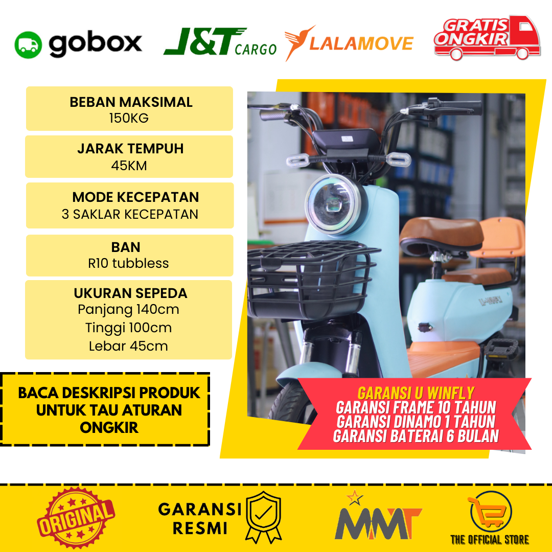 Jual Sepeda Listrik Uwinfly Df7 Di Seller Mmt Corp - Mmt - Kota Depok ...