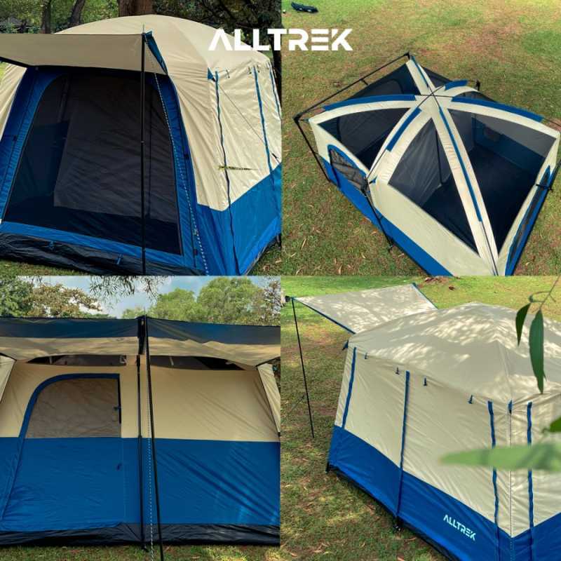 Jual Alltrek Tenda Camping Tentastic Outdoor 1 Bedroom + 1 Guest Rooms ...