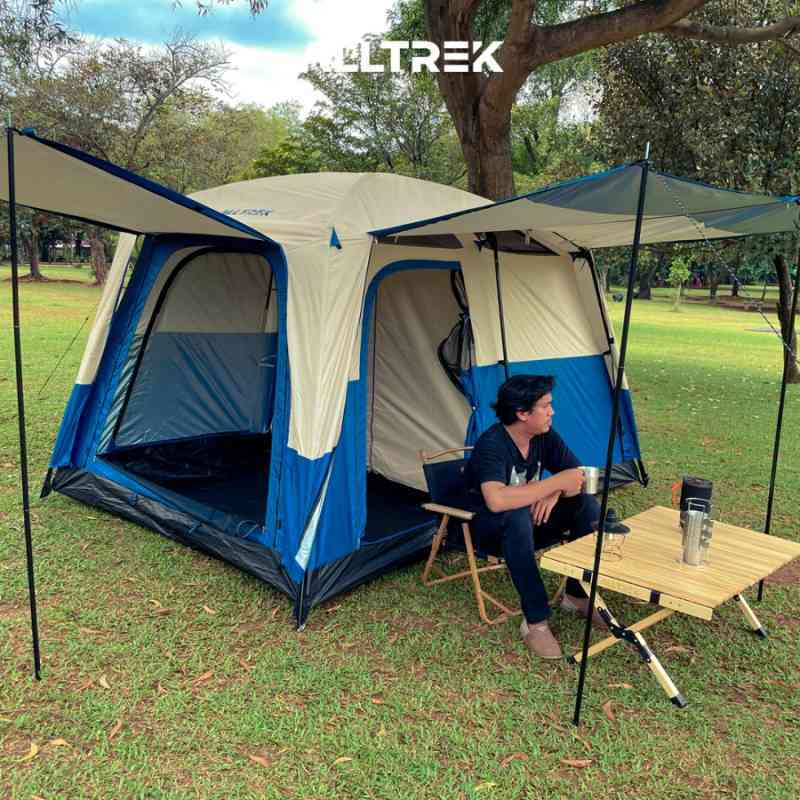 Jual Alltrek Tenda Camping Tentastic Outdoor 1 Bedroom + 1 Guest Rooms ...