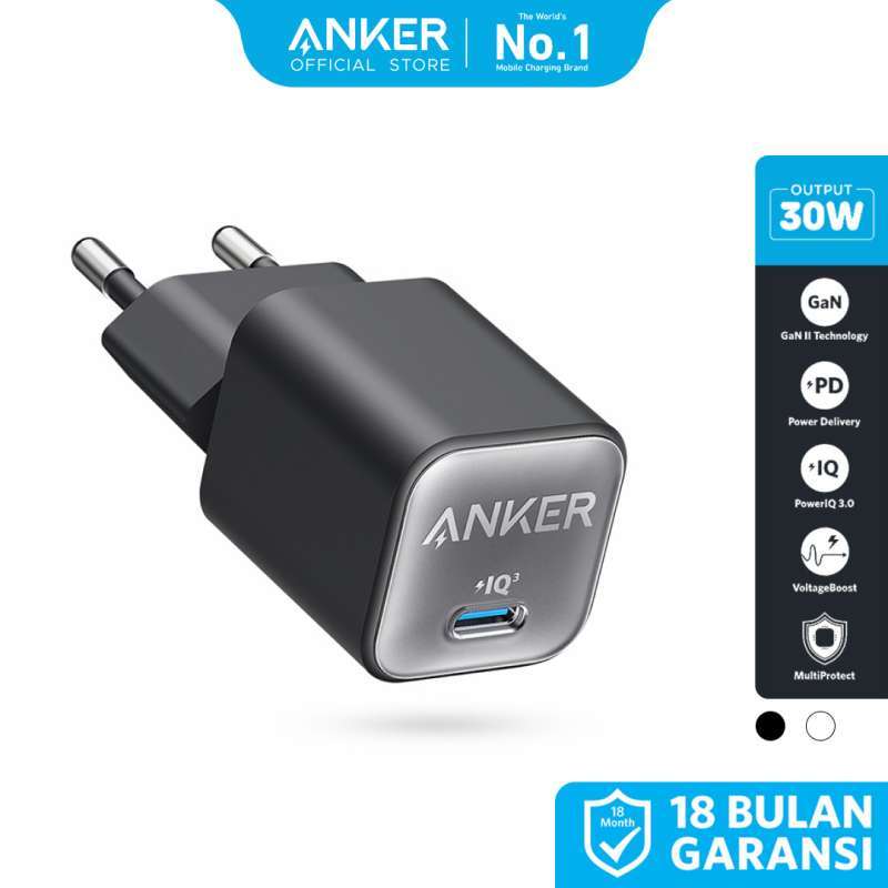 Promo Wall Charger Anker Super Fast Charging Nano Iii 30w - A2147 Diskon 65% Di Seller Anker ...