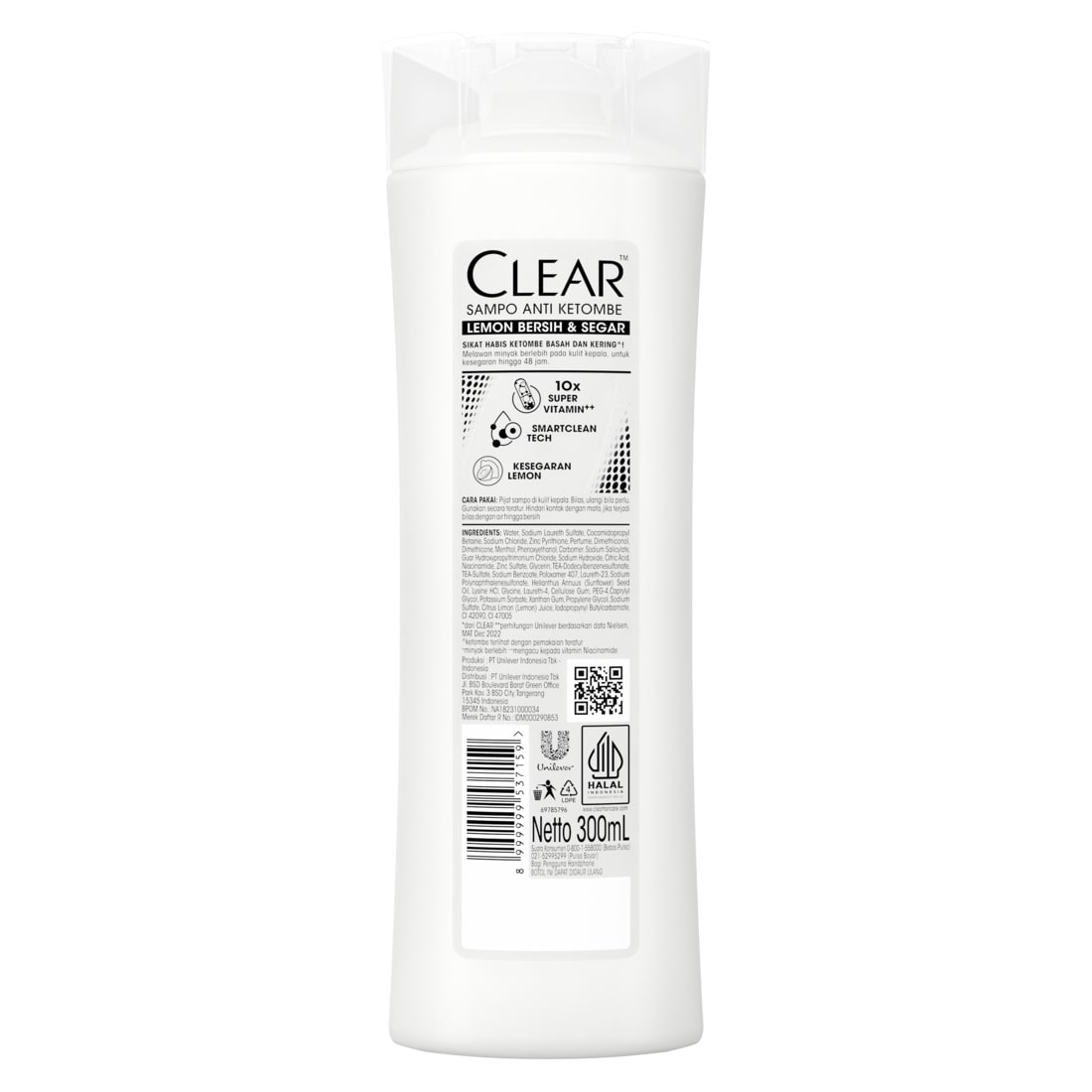Promo CLEAR Shampoo Anti Ketombe Lemon Bersih & Segar, Kesegaran Tahan ...