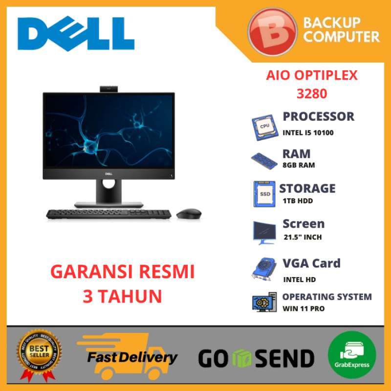 Jual DELL OPTIPLEX 3280 ALL IN ONE i5 10500T di Seller BACKUP COMPUTER ...