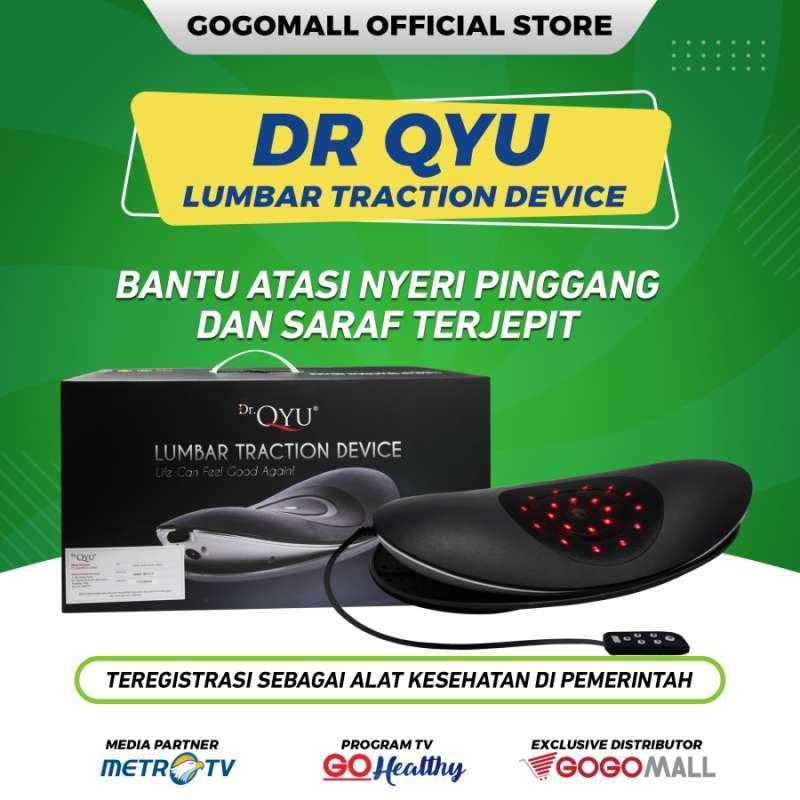 Jual Dr Qyu Lumbar Traction Device - Terapi Nyeri Pinggang (Low Back ...