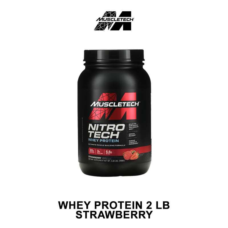 Jual Muscletech Nitrotech Performance Series 2lb Strawberry ...