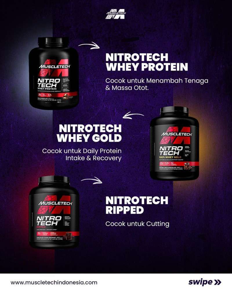 Jual Muscletech Nitrotech Performance Series 2lb Strawberry ...