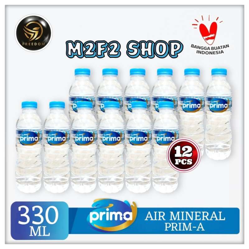 Jual Air Mineral Prima Botol Mini Pet - 330 Ml (kemasan 12 Pcs) Di ...