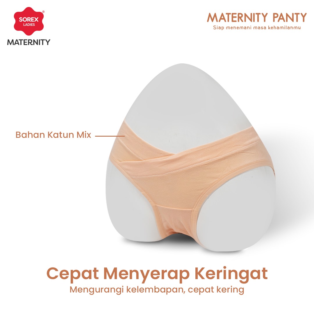 Jual Sorex Celana Dalam Ibu Hamil Cutting Mini Polos Maternity Panty CD 1134 di Seller Sorex ...