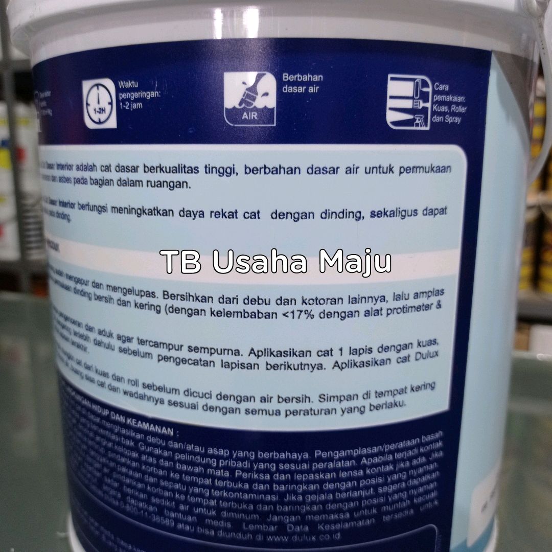 Jual Cat Dasar Tembok / Dinding Primer Sealer Dulux Catylac Smart ...