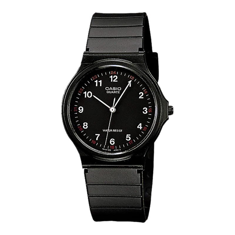 Promo Jam Tangan Unisex Casio General MQ-24-1BLDF Classic Black Dial ...
