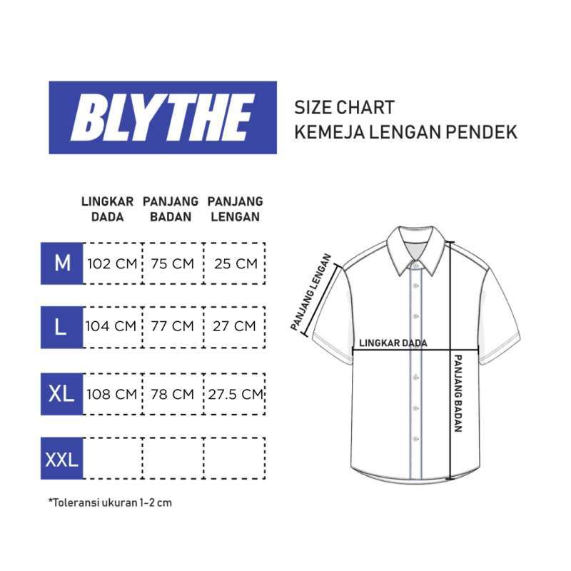 Promo Blythe Duncan Shirt Kemeja Pria Lengan Pendek - Mint L Diskon 57% ...