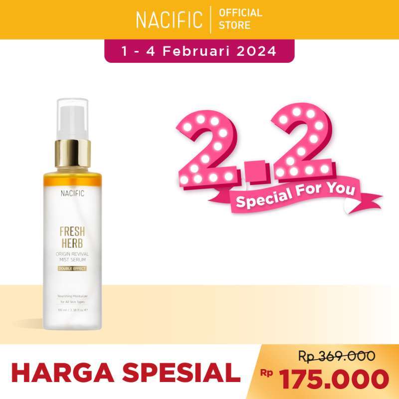 Promo NACIFIC Fresh Herb Origin Revival Mist Serum Diskon 53% di Seller ...