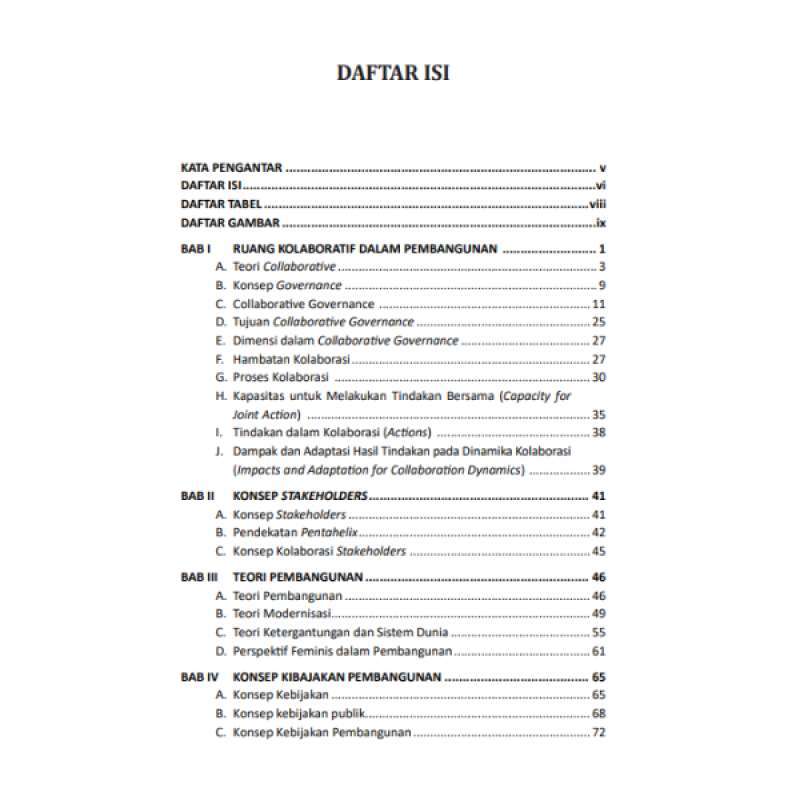 Jual Buku Collaborative Governance: Suatu Tinjauan Konseptual Model ...