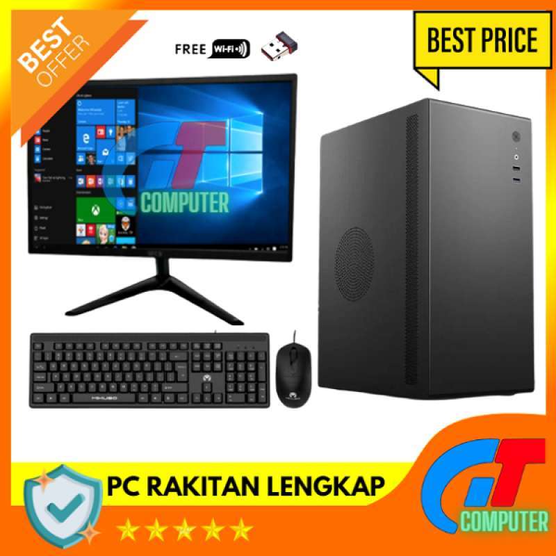 Jual Komputer Full Set Murah Intel Core I5 4590 Ram 8GB SSD 120GB HDD 500GB LED 19 Cocok Buat ...