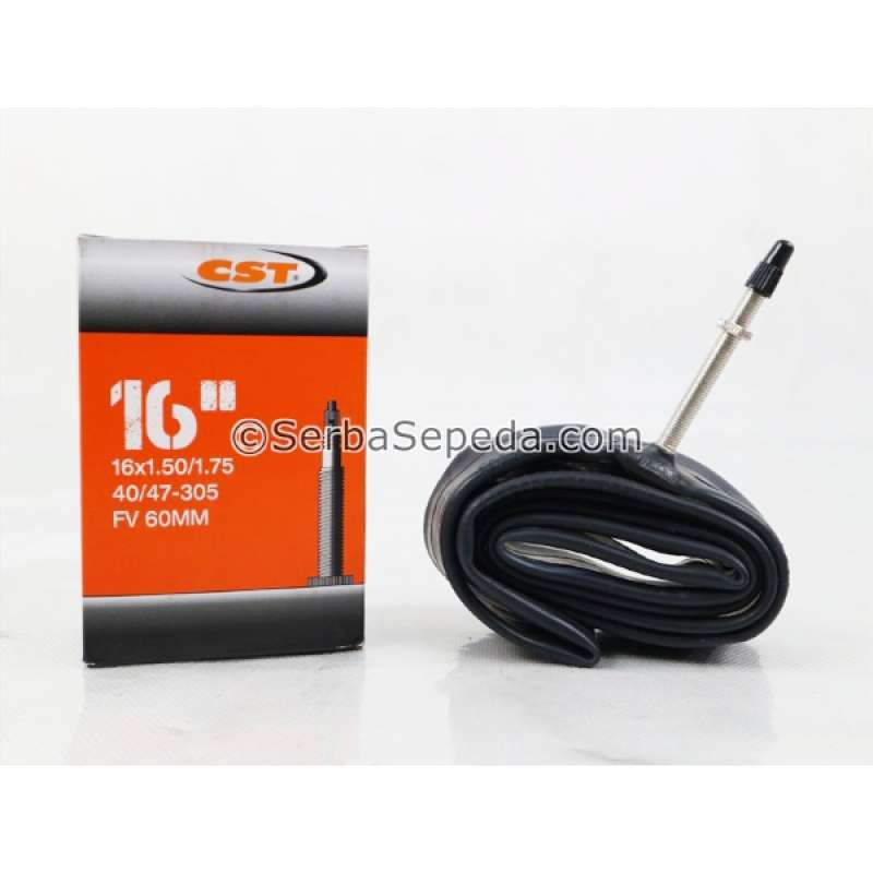 Promo CST Ban Dalam Sepeda 16 x 1.50/1.75 FV 60mm Diskon 29% di Seller Serba Sepeda Official ...