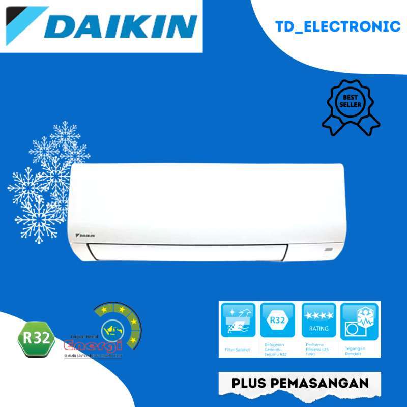 Jual Daikin Ftc15nv14 - Thailand Standar - 1/2 Pk [ Plus Pemasangan ...