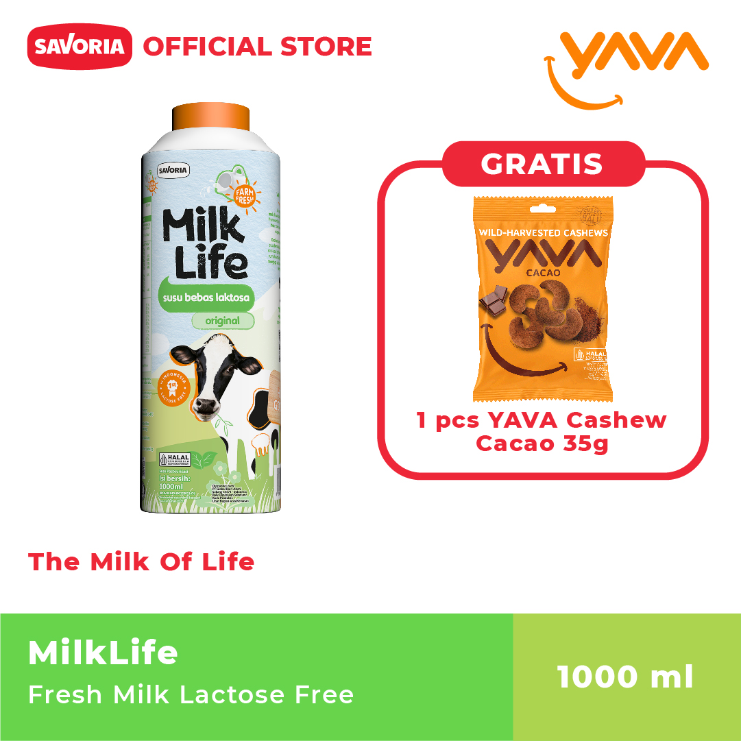 Promo Milklife Fresh Milk Lactose Free [1000 Ml] Diskon 4% Di Seller ...