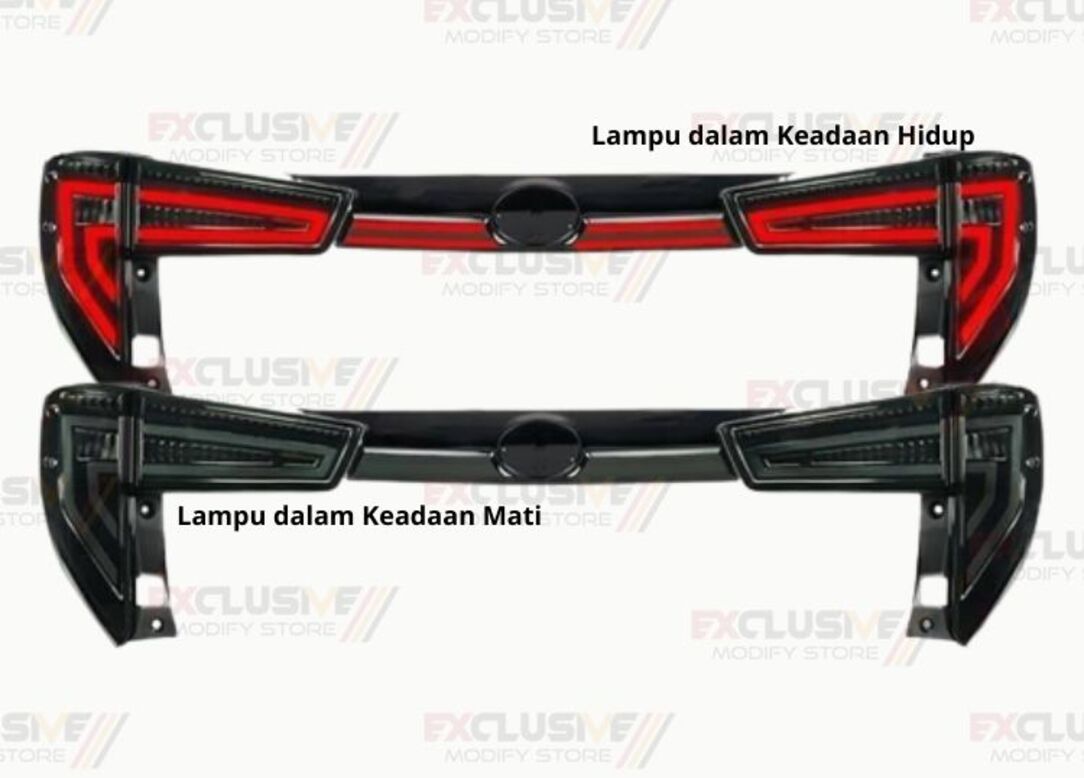 Jual STOPLAMP & TRUNKLID TOYOTA INNOVA REBORN V3 SMOKE WITH CEREMONY di ...