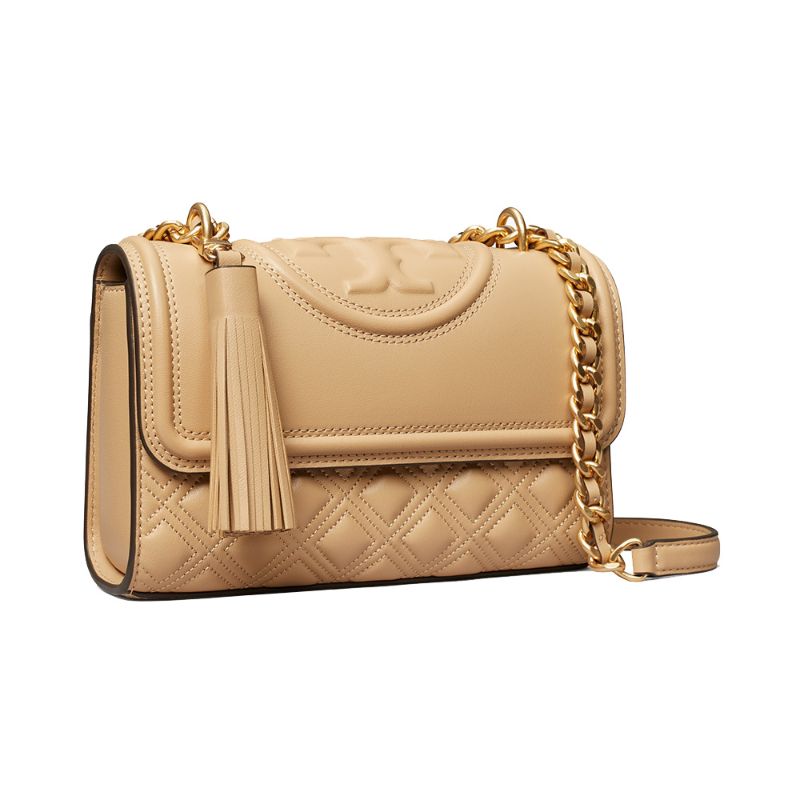 Jual Tory Burch Fleming Medium Convertible Shoulder Bag Desert Dune di Seller voila.id ...