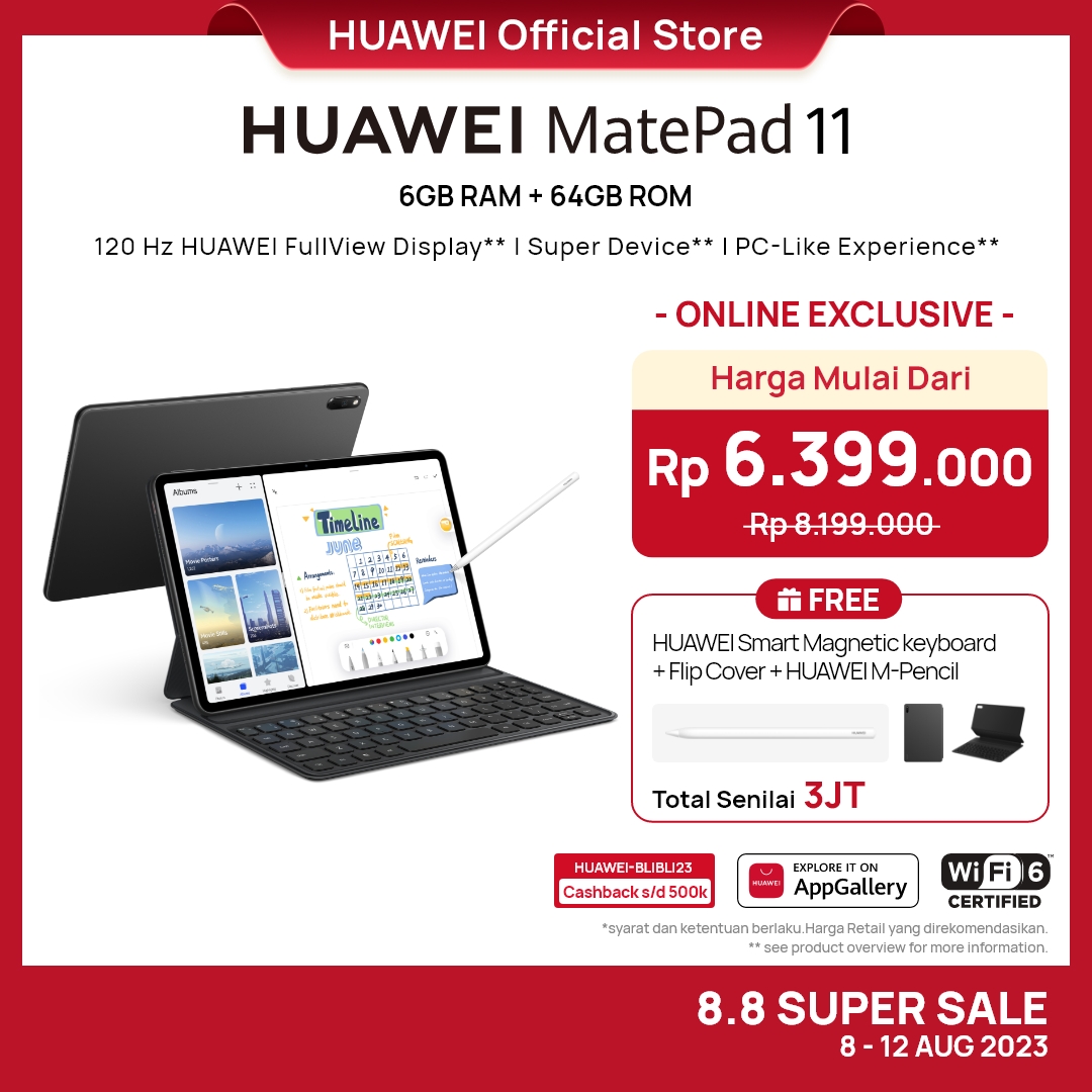 Jual Huawei Matepad Tablet Gb Hz Huawei Fullview Display High Color Gamut