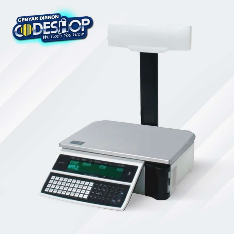 Jual Digi Sm-100p Timbangan Digital Buah Sayur Pole Display Type 15 Kg ...