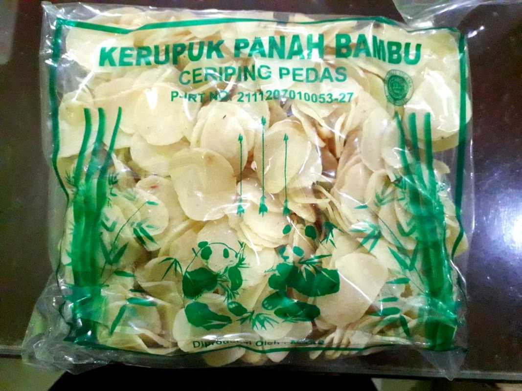 Promo Kerupuk Panda Panah Bambu /PACK Diskon 5% di Seller CV. KILAU ...