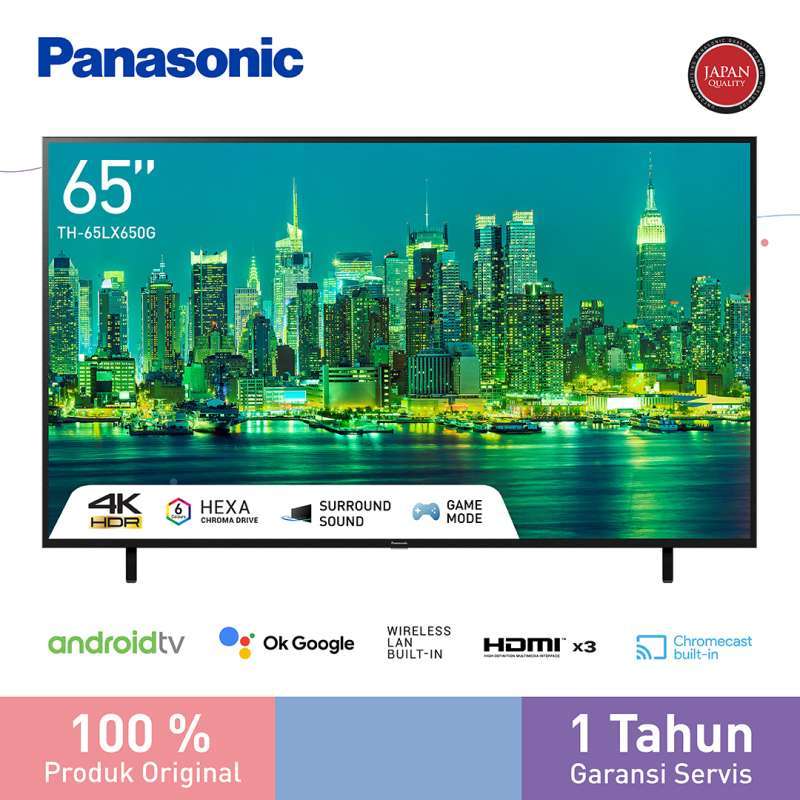 Jual Panasonic Th 65 Hx700 G Terbaik Desember 2024 - Harga Murah & Gratis Ongkir - Blibli