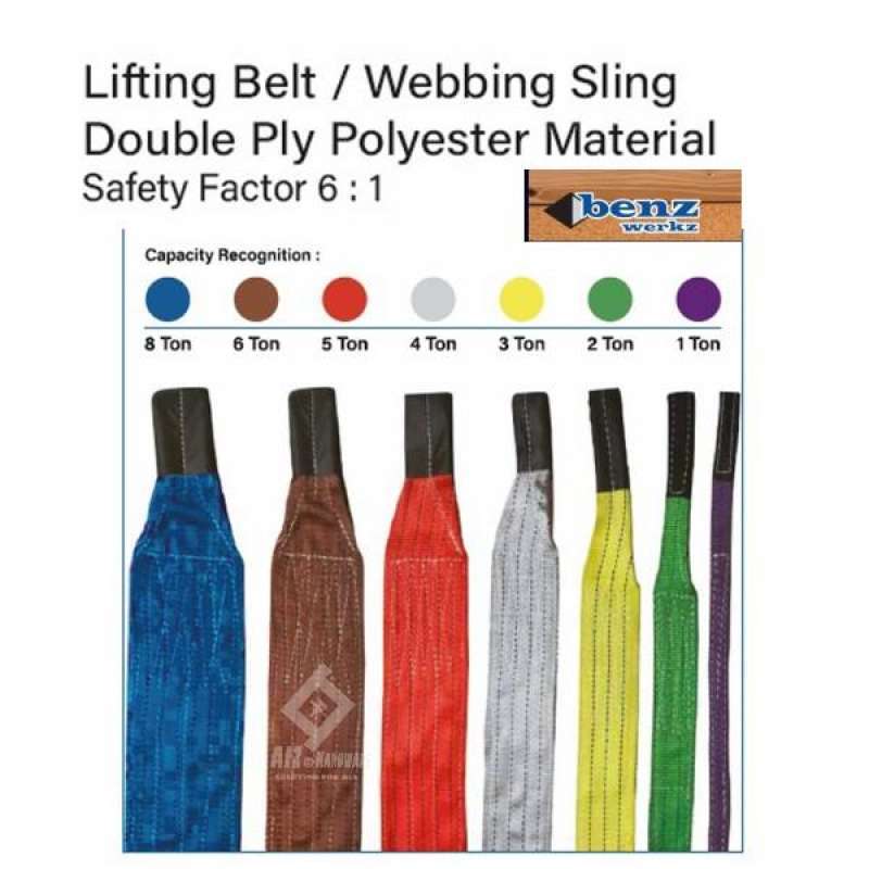 Promo Benz Polyester Webbing Lifting Sling Belt Tali Pengangkat Diskon ...