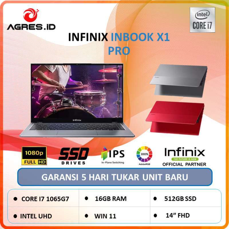 Jual Infinix Inbook X1 Pro - I7 1065g7 16gb 512ssd 14.0fhd Ips Windows ...