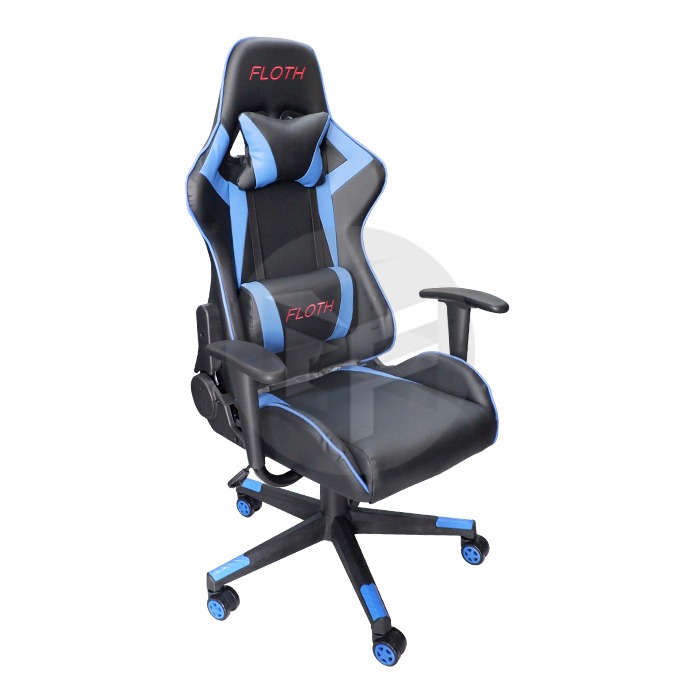 Promo FLOTH Premium Quality Gaming Chair Floth 1 - Biru Diskon 15% di ...