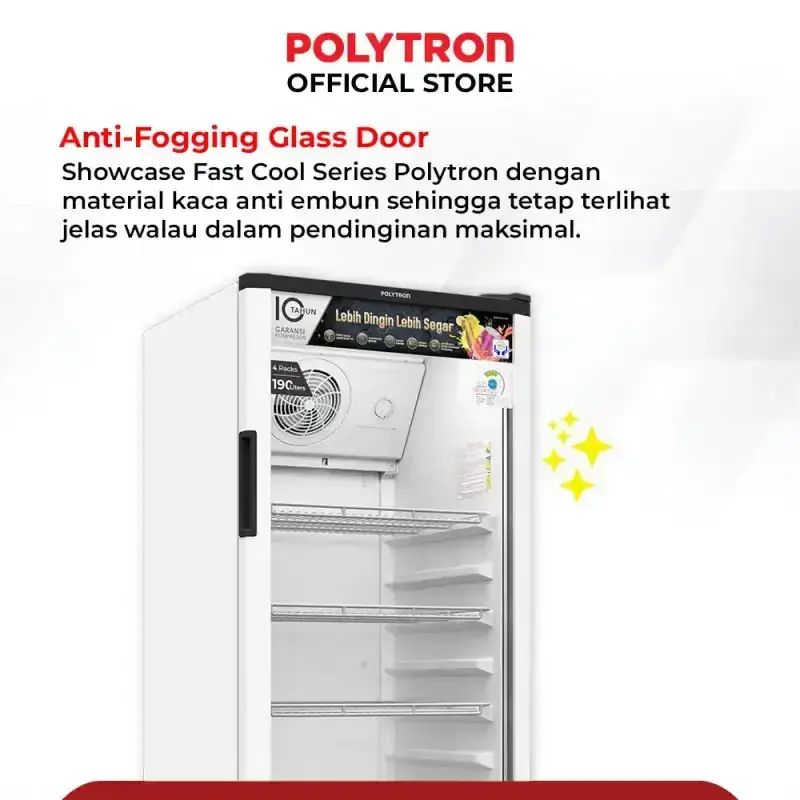 Promo Polytron Showcase 190 Liter Scn 190 Diskon 7% Di Seller Polytron ...