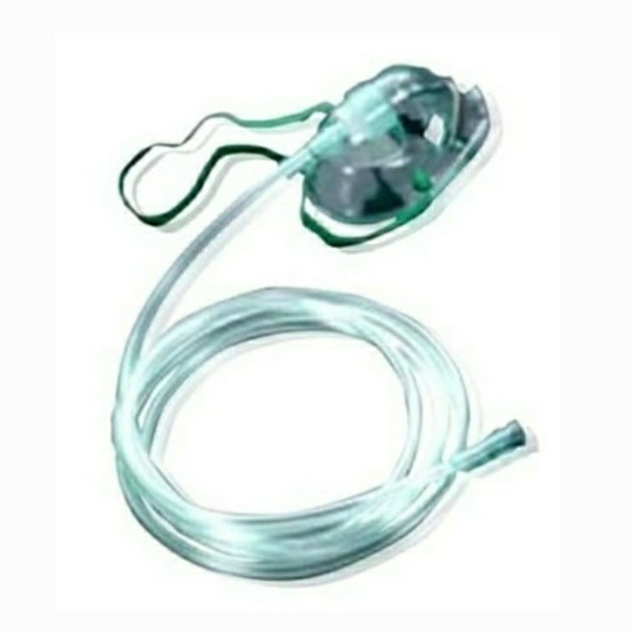 Jual Masker Oksigen Dewasa. Oxygen Mask Adult. Ogxygen. Masker O2 /Mask ...