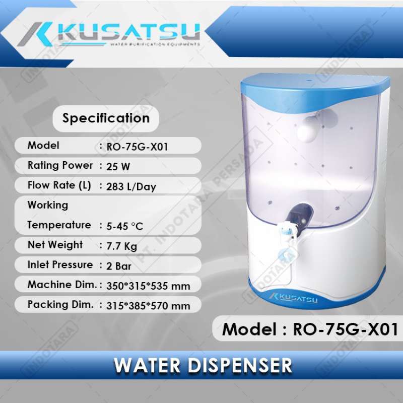 Jual Reverse Osmosis Ro-75g-x01 Dispenser 283l Kusatsu Di Seller Pt ...