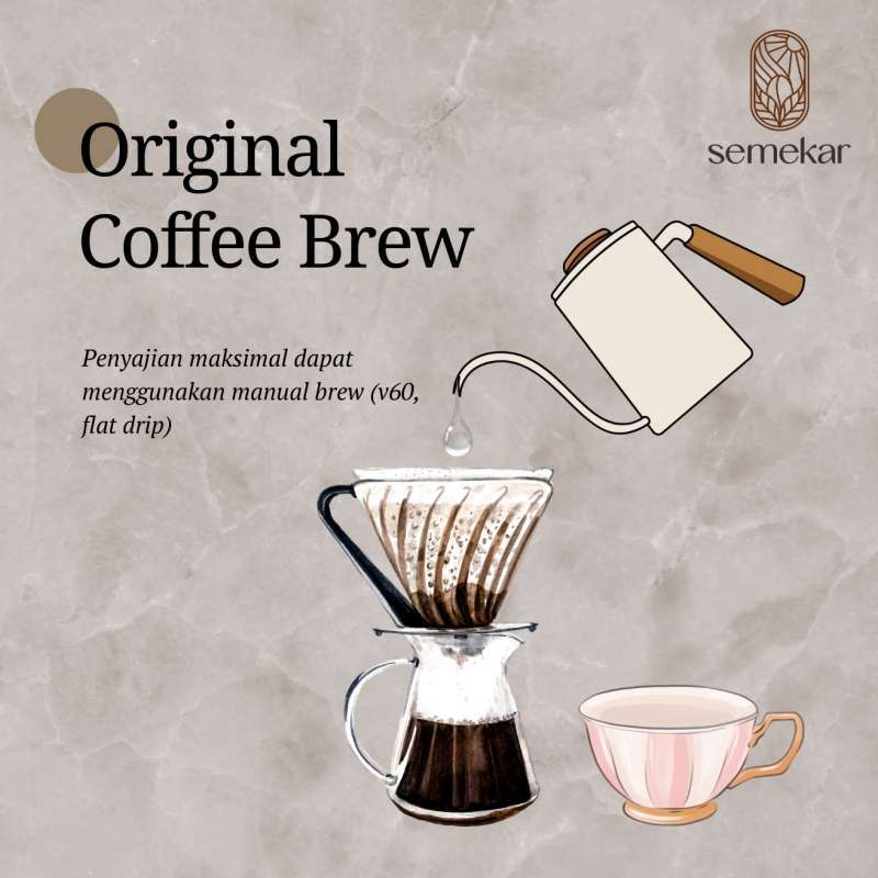 Promo Semekar Coffee - Biji Bubuk Kopi Arabika Lanang Peaberry Gayo ...
