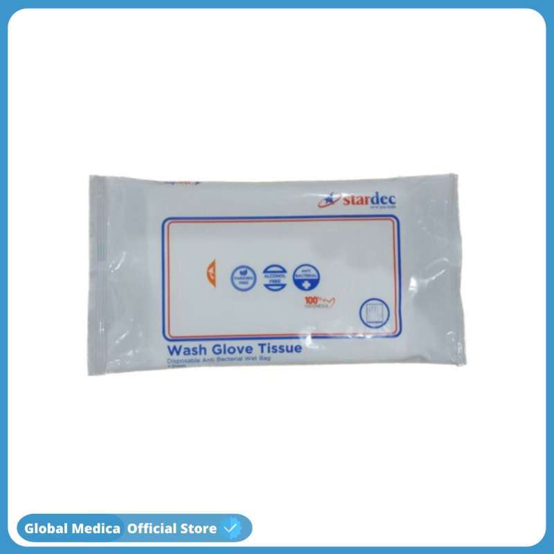 Jual Wash Glove Stardec / Waslap Handuk Basah Antibakteri Pack Isi 4 ...