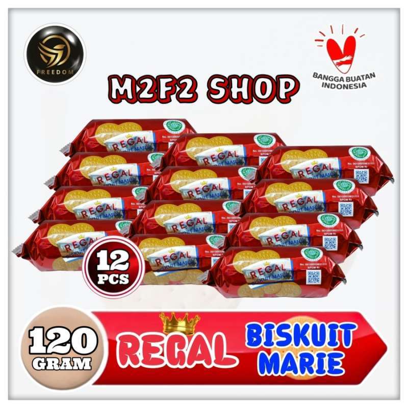 Promo Biskuit Marie Regal Original Roll - 120 Gr (kemasan 12 Pcs ...