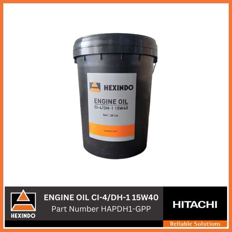 Jual Hexindo Engine Oil Ci-4/dh-1 15w40 - Hapdh1-gpp Di Seller Pt Hexindo Adiperkasa Tbk ...