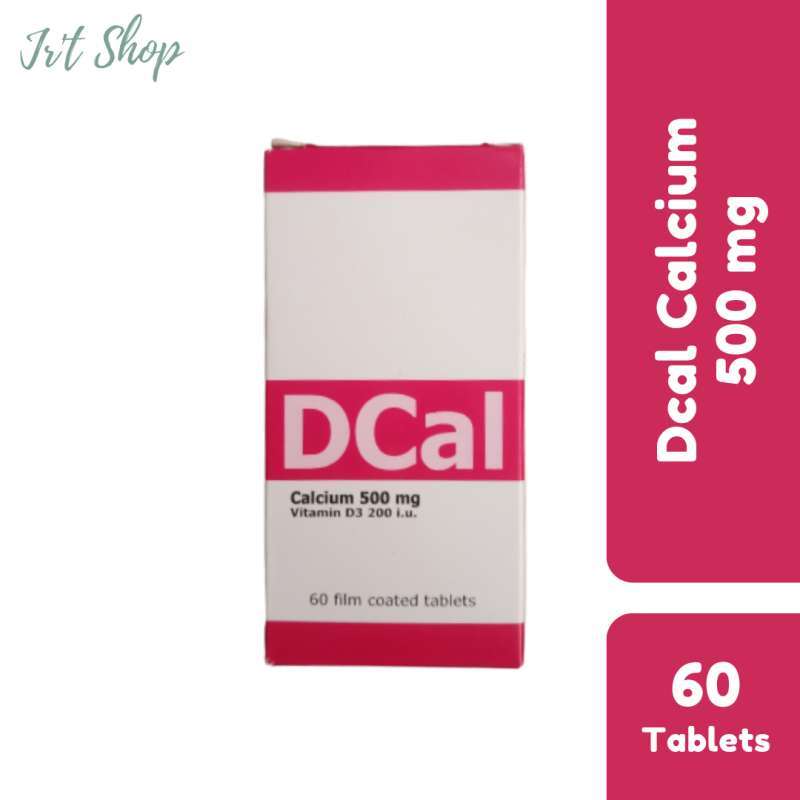 Jual DCAL CALCIUM 500MG 200IU 60 TABLETS di Seller Jr't Shop - Telaga ...