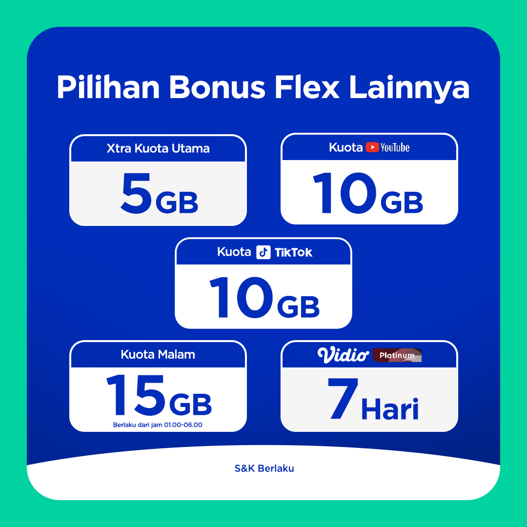 Promo Kartu Perdana Xl Xtra Combo Flex L Diskon 11% Di Seller Xl ...